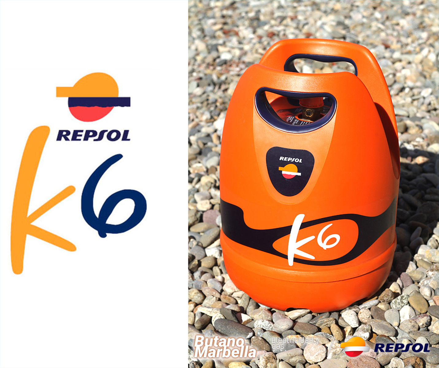 Bombona K6: Perfecta para este verano - Repsol Butano Marbella